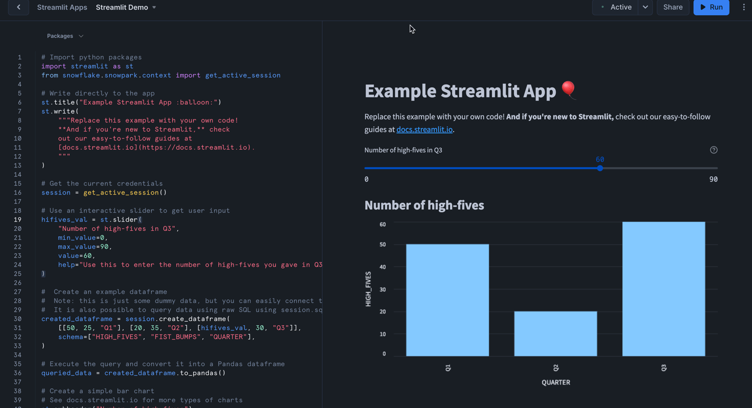 Streamlining Data Insights: Developing Streamlit Apps Inside Snowflake